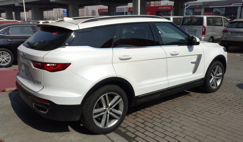 Zotye T700 technical specifications and fuel economy
